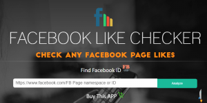 Facebook Like Checker臉書讚數分析工具，檢查粉絲專頁的用戶主要來自何國家地區。