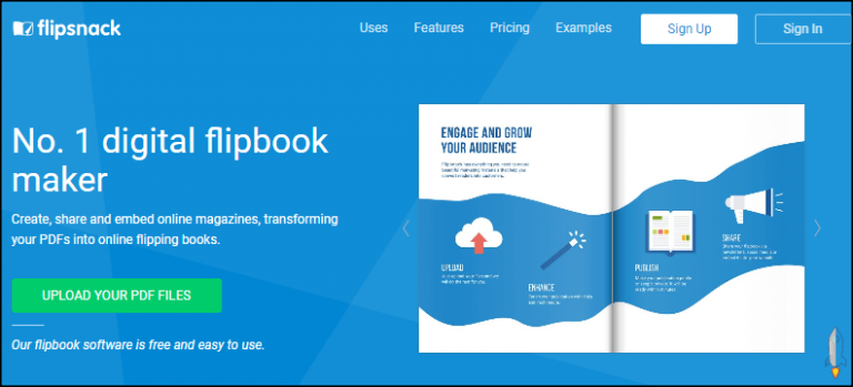 Flipsnack 將PDF轉換為HTML5－製作電子書翻書特效