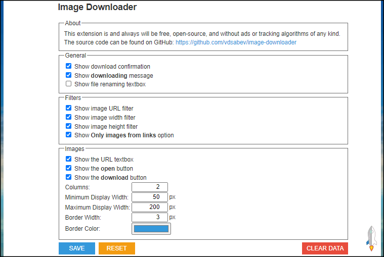 Image Downloader一鍵下載所有網頁中看到的圖片，快速儲存大量照片。（Chrome）