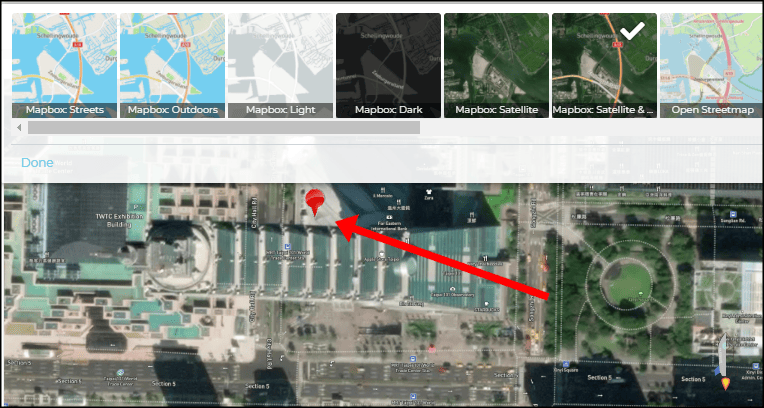 Map Image Generator 線上地圖圖片產生器，地圖加標記、箭頭