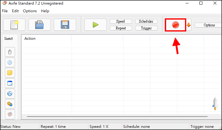 Axife 免費的鍵盤+滑鼠動作記錄器，錄下所有操作，自動執行