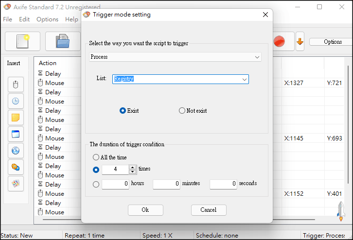Axife 免費的鍵盤+滑鼠動作記錄器，錄下所有操作，自動執行