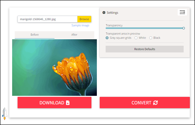 線上調整圖片透明度－變半透明、可穿透，或者淡化圖片顏色